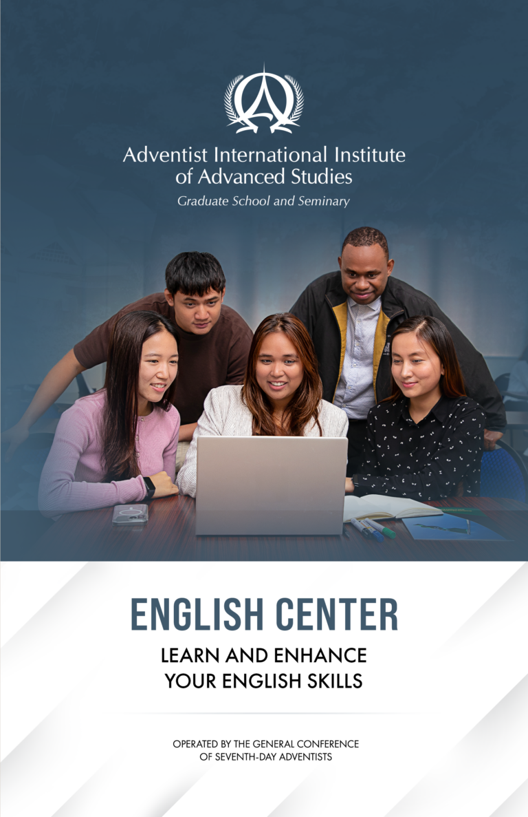 AIIAS Brochures - Adventist International Institute of Advanced Studies