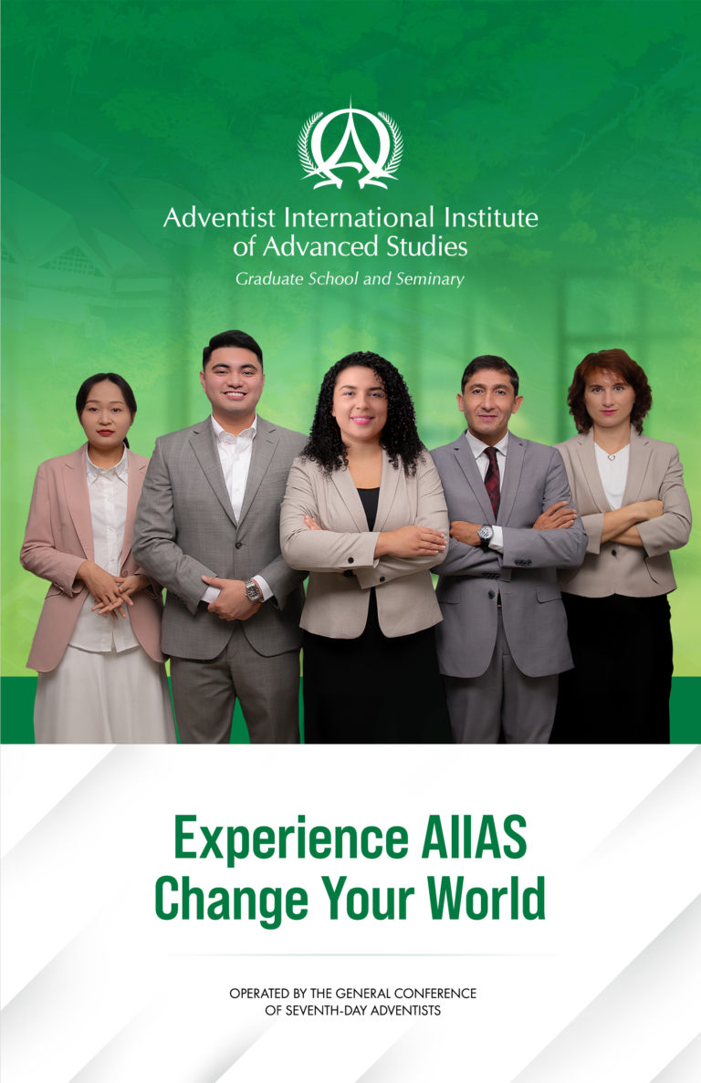 AIIAS Brochures - Adventist International Institute of Advanced Studies