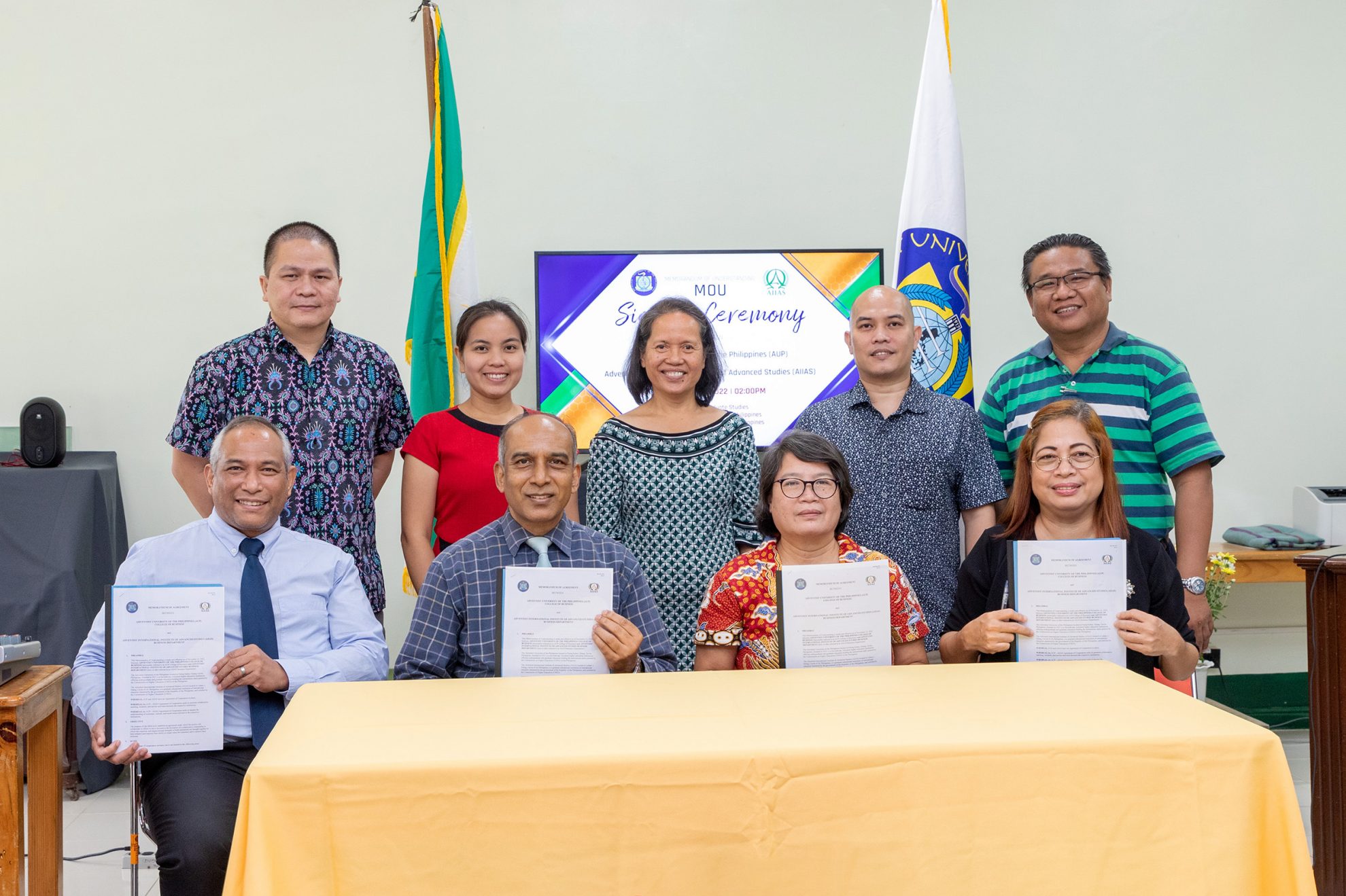 AIIAS Inks Historic Agreement with Adventist University of the ...